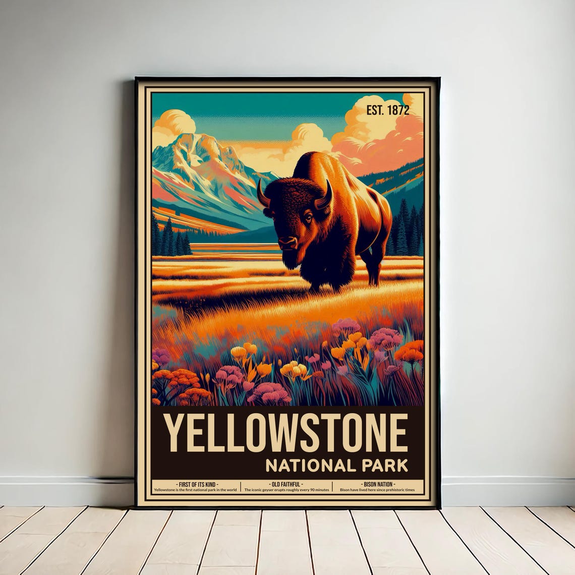 Yellowstone National Park Travel, Yellowstone Travel, Yellowstone Wall ...