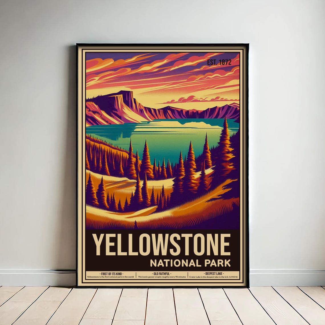 Yellowstone National Park Travel, Yellowstone Travel, Yellowstone Wall ...