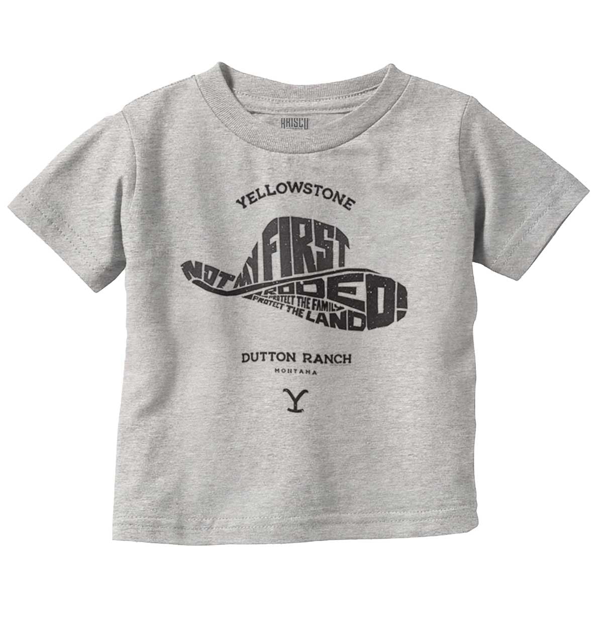 Yellowstone Not My First Rodeo Hat Toddler Boy Girl T Shirt Infant ...