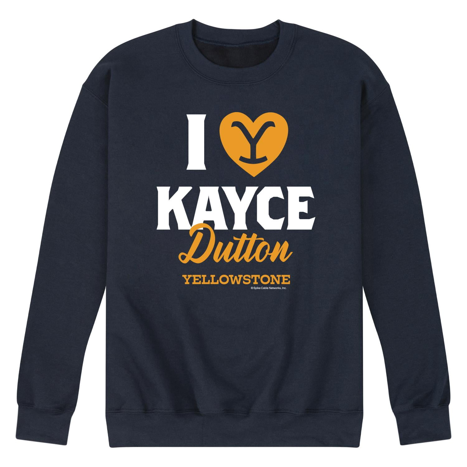 Yellowstone - Official Yellowstone Merchandise - Men's Crew Neck Fleece ...