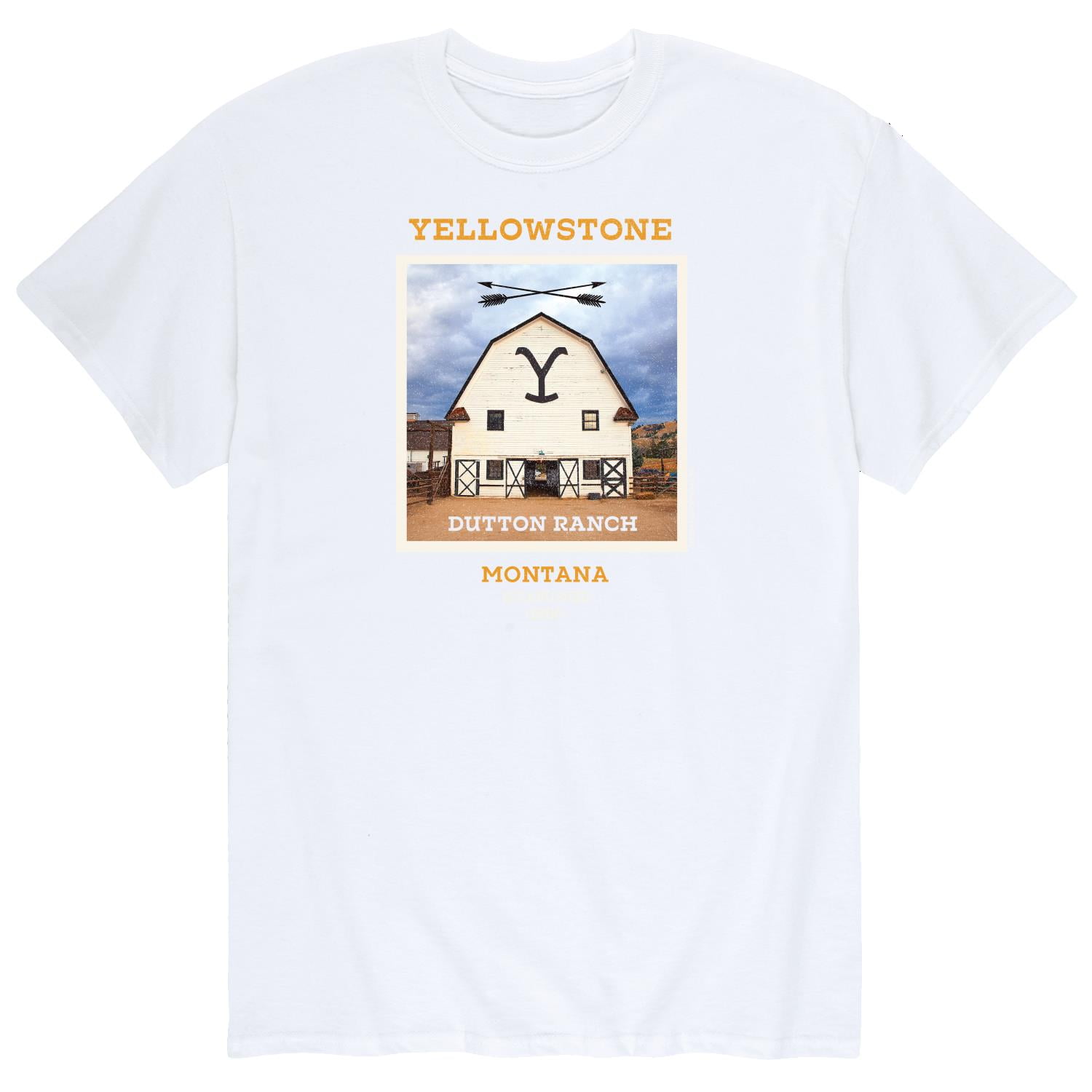 Yellowstone - Official Yellowstone Merchandise - Men's Short Sleeve ...
