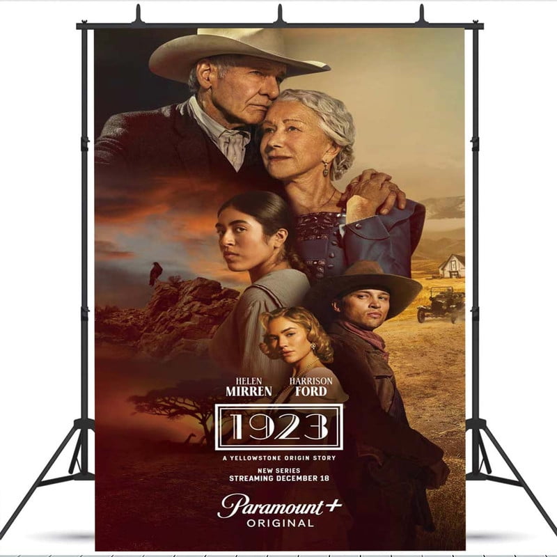 Yellowstone Party Supplies Backdrop Banner Poster Birthday Decorations ...