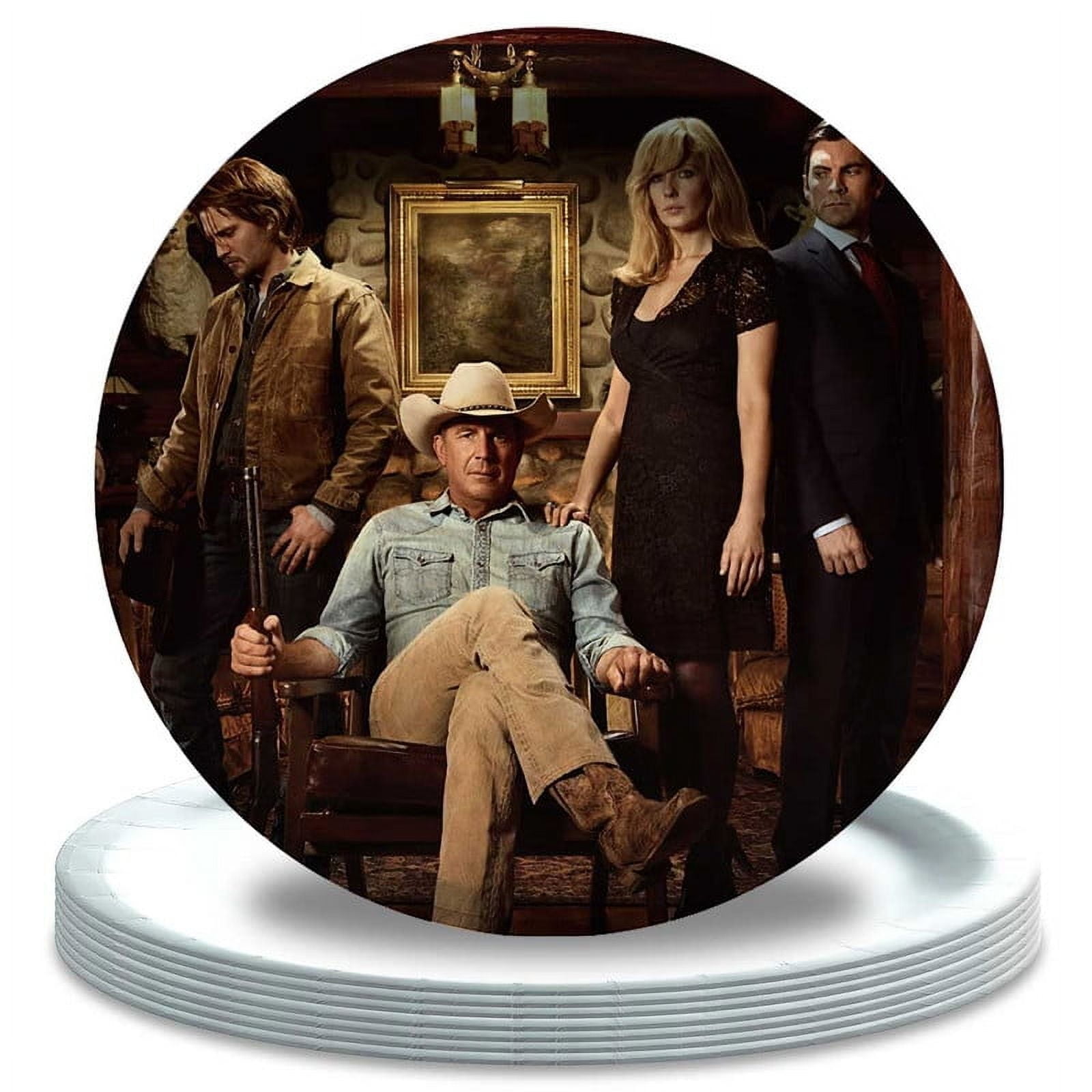 Yellowstone Plates Party Supplies Birthday Decorations Tableware ...