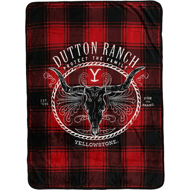 Yellowstone Protect The Family Silk Touch Throw Blanket - Walmart.com