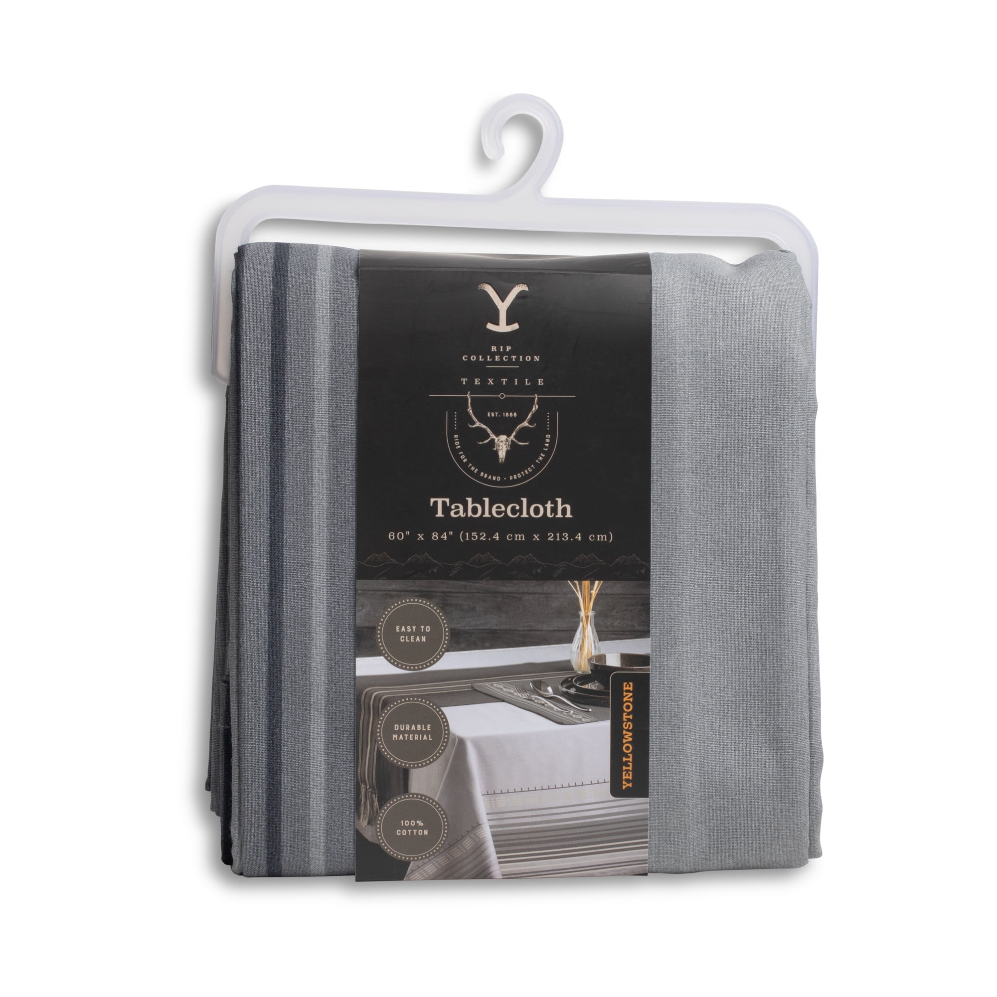Yellowstone Rectangle Tablecloth 84", Rip Collection - Walmart.com