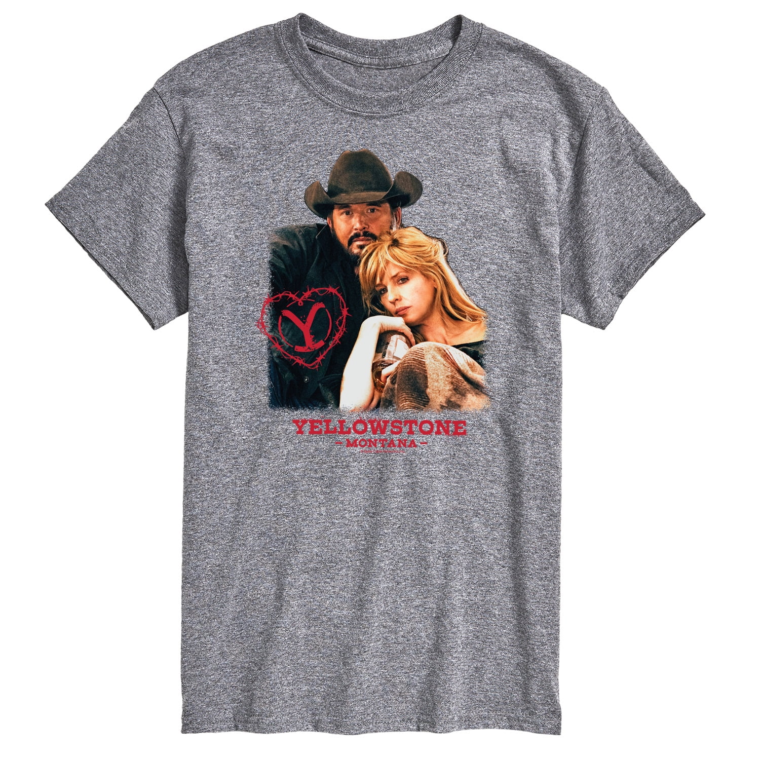 Yellowstone - Rip And Beth Montana Valentine - Men's Short Sleeve ...