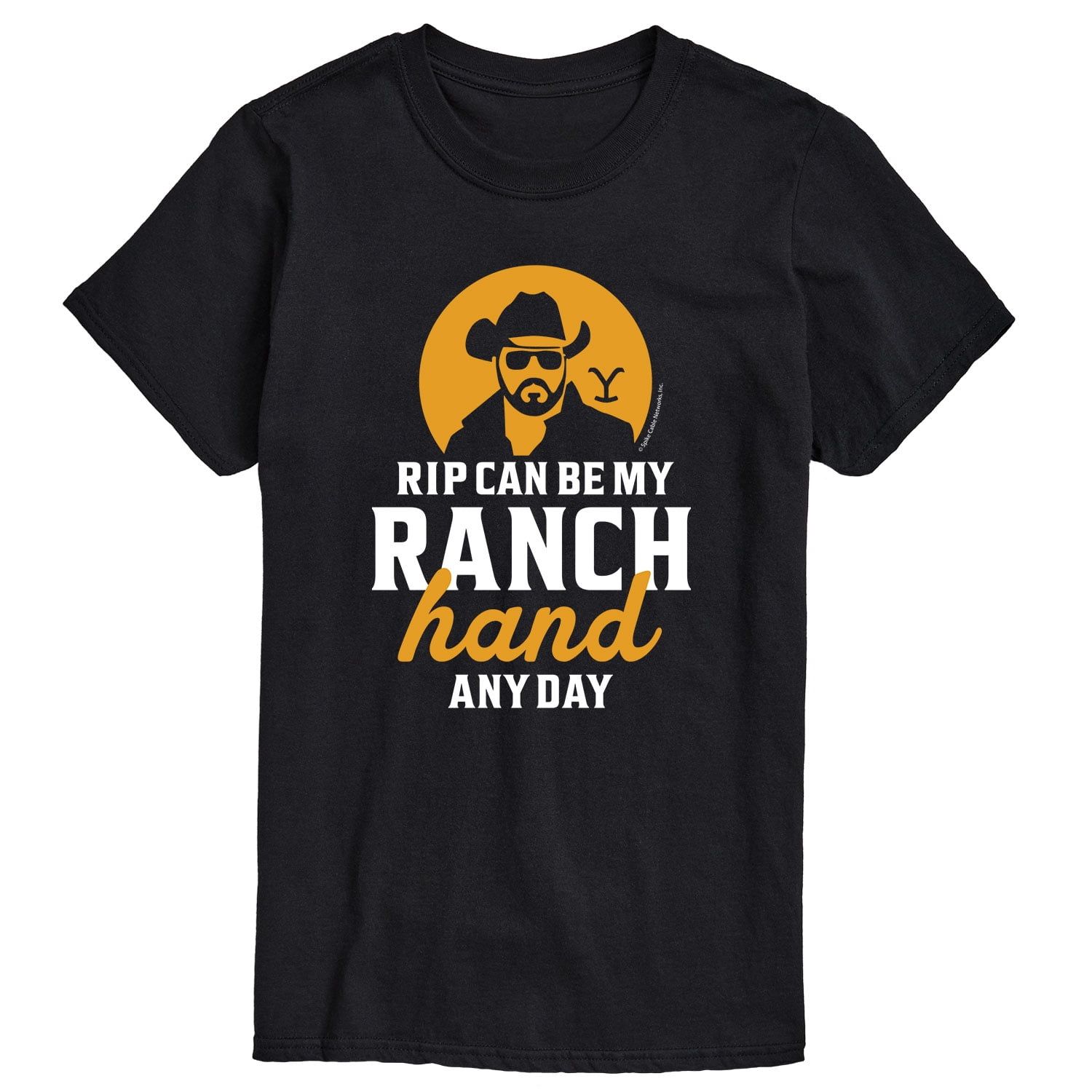 Yellowstone - Rip Ranch Hand Any Day - Men's Short Sleeve Graphic T ...