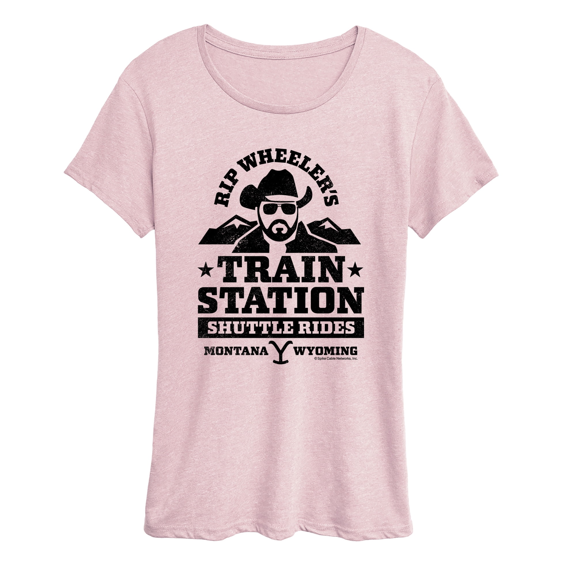 Yellowstone - Rip Wheeler's Train Station - Women's Short Sleeve ...