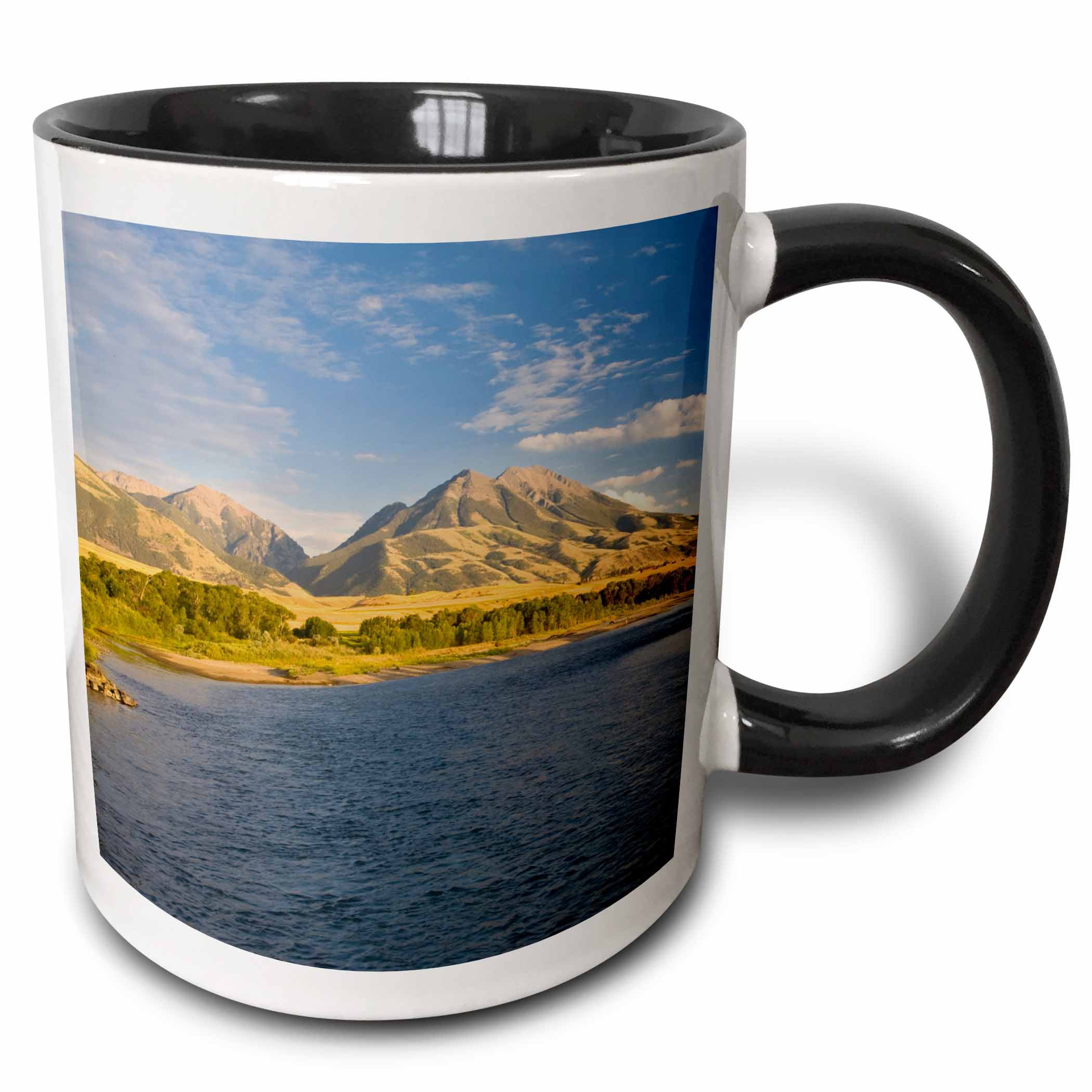 3drose, Yellowstone River, Paradise Valley, Montana - Us27 Cha0805 ...