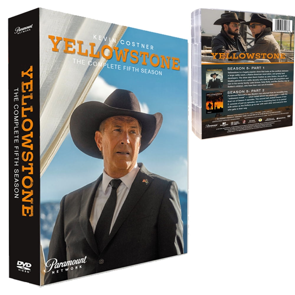 Yellowstone: Season 5 - The Complete Two-Part Collection (2025 DVD Box ...