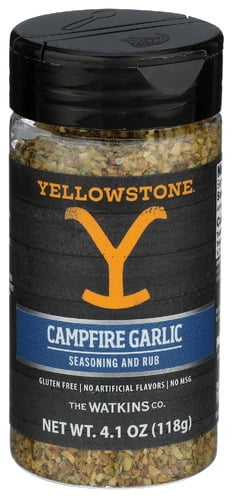 Yellowstone Seasoning & Rub WDFR Garlic 4.1 oz (Pack of 6) - Walmart.com