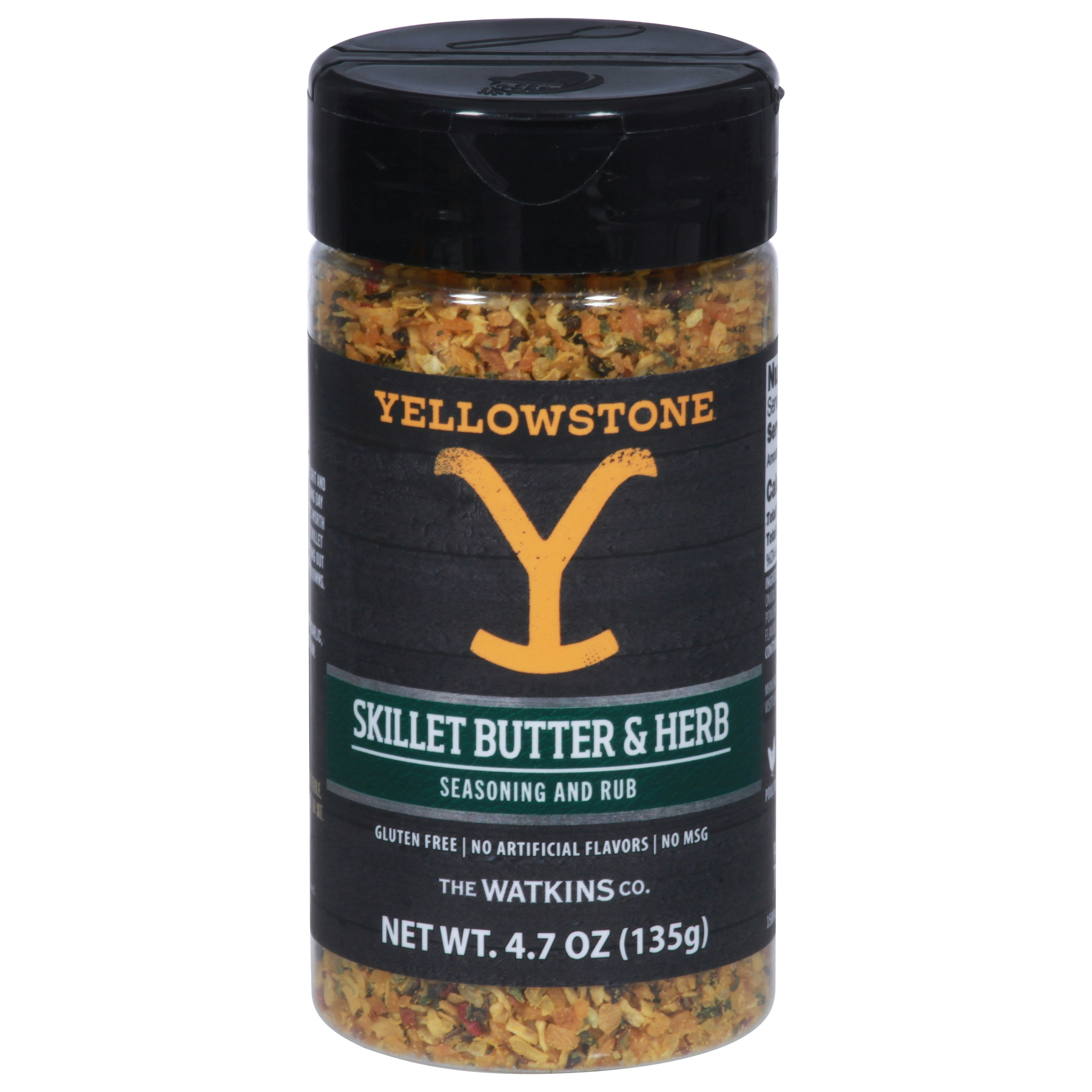 Yellowstone Skillet Butter Herb Seasoning 4.7 oz (Pack Of 6) - Walmart.com