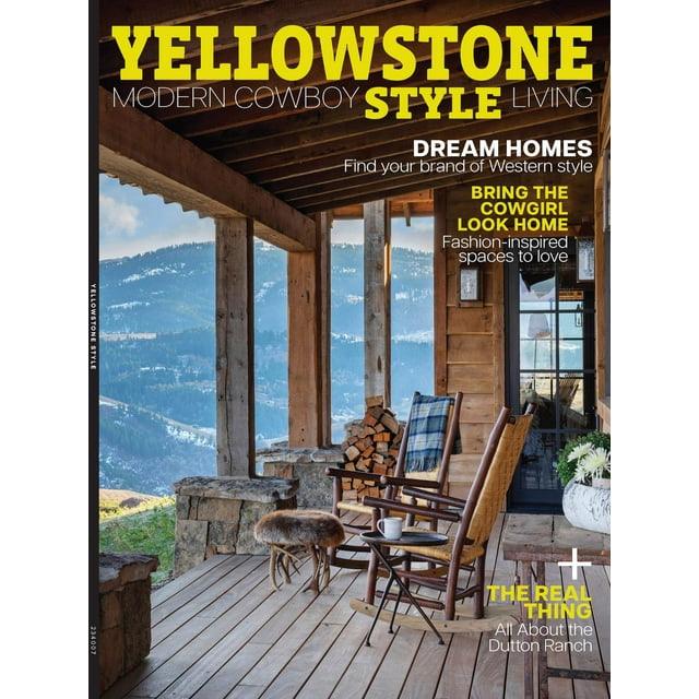 Yellowstone Style - Modern Cowboy Living: Western Homes, Dutton Ranch ...