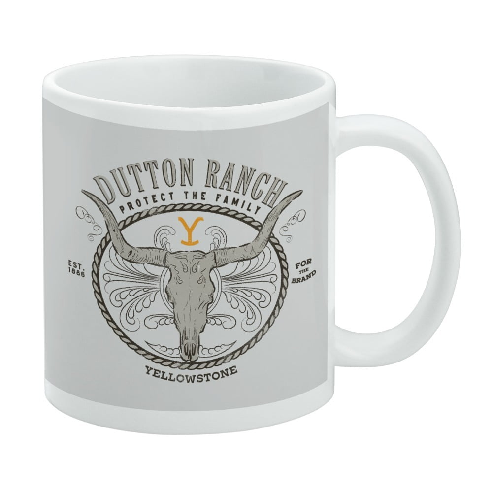 Yellowstone TV Show Badge Ceramic Coffee Mug, Novelty Gift Mugs for ...