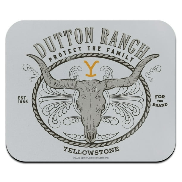 Yellowstone TV Show Badge Low Profile Thin Mouse Pad Mousepad - Walmart ...