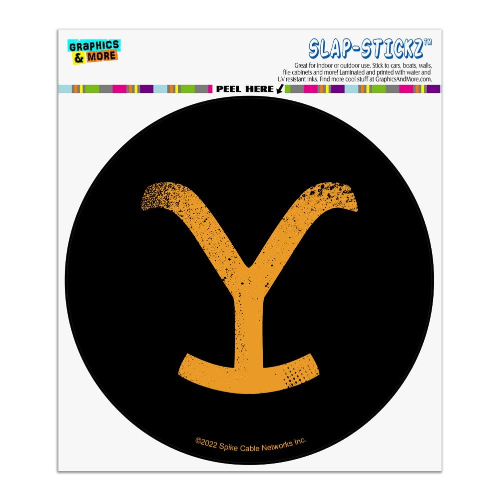 Yellowstone TV Show Brand Automotive Car Window Locker Circle Bumper ...