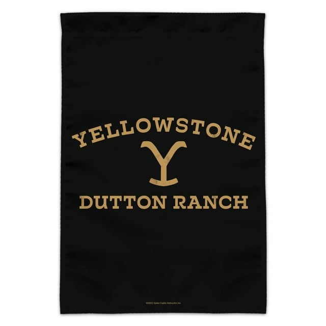 Yellowstone TV Show Dutton Ranch Garden Yard Flag - Walmart Business ...