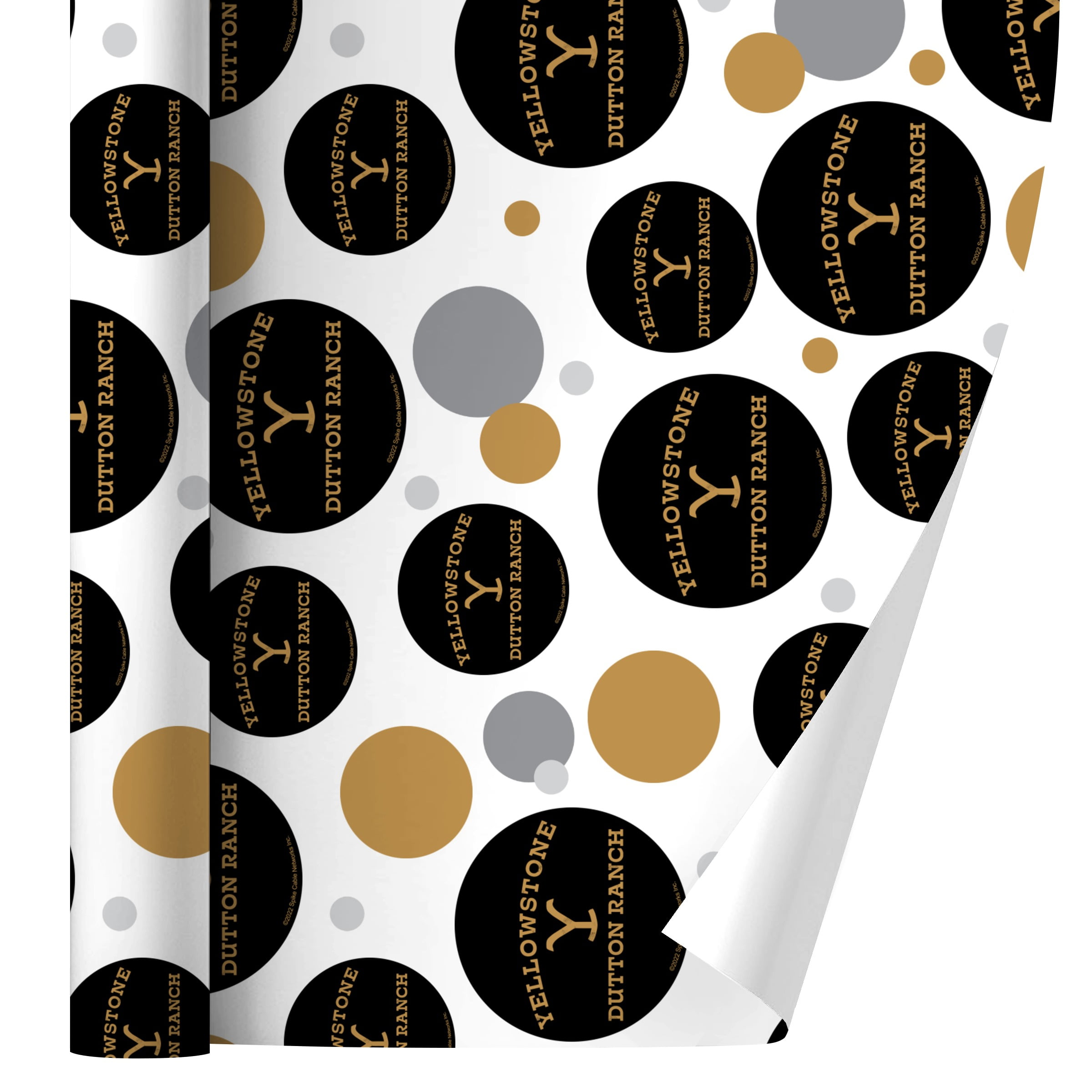 Yellowstone TV Show Dutton Ranch Gift Wrap Wrapping Paper Roll ...