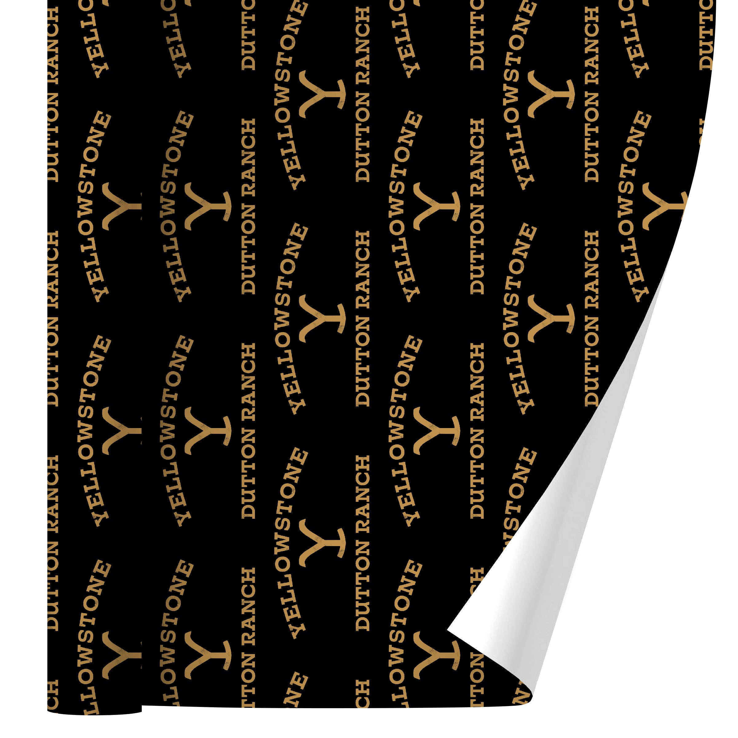 Yellowstone TV Show Dutton Ranch Gift Wrap Wrapping Paper Rolls ...