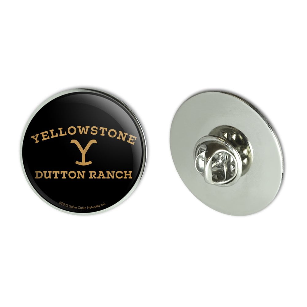 Yellowstone TV Show Dutton Ranch Metal 1.1" Tie Tack Hat Lapel Pin ...