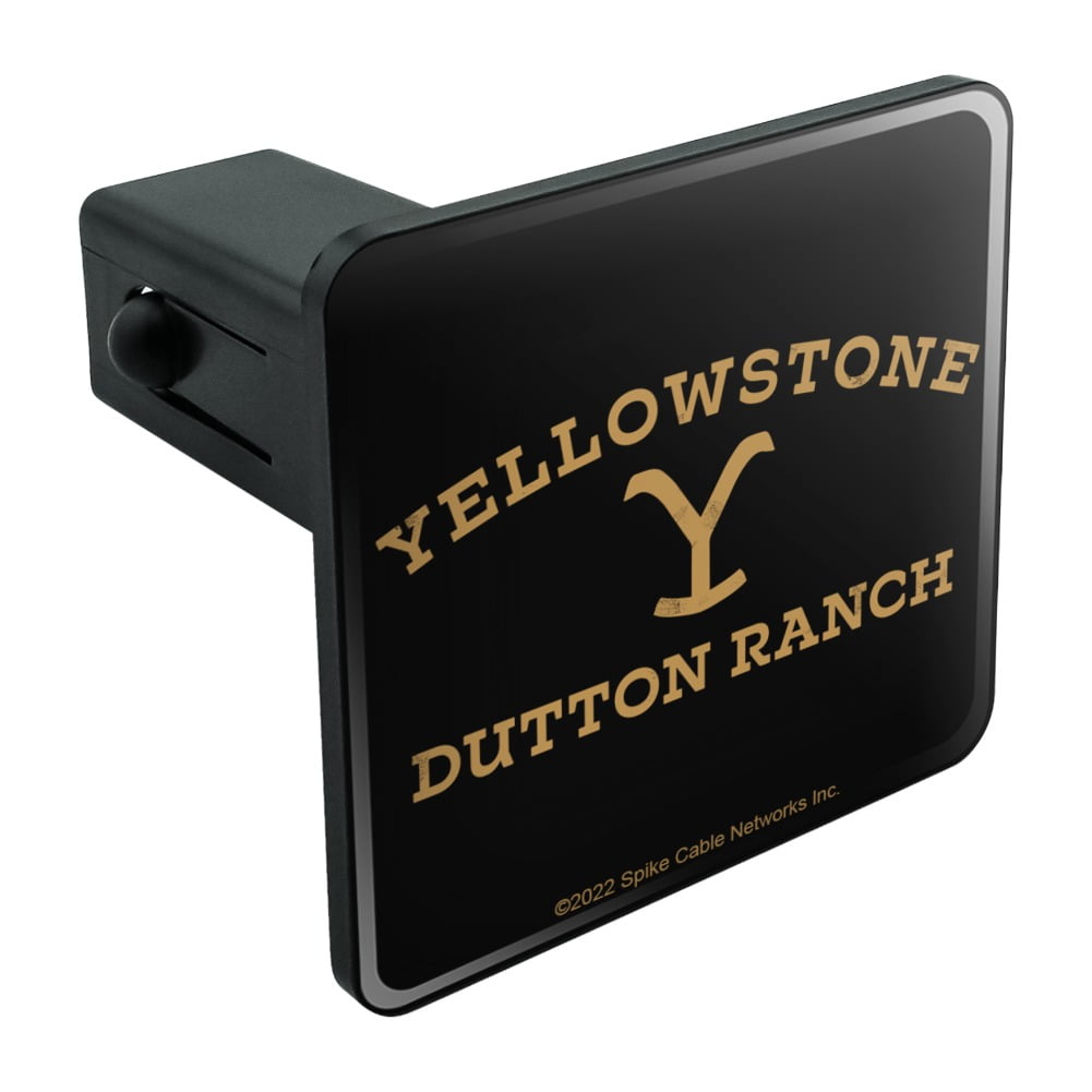 Yellowstone TV Show Dutton Ranch Tow Trailer Hitch Cover Plug Insert ...