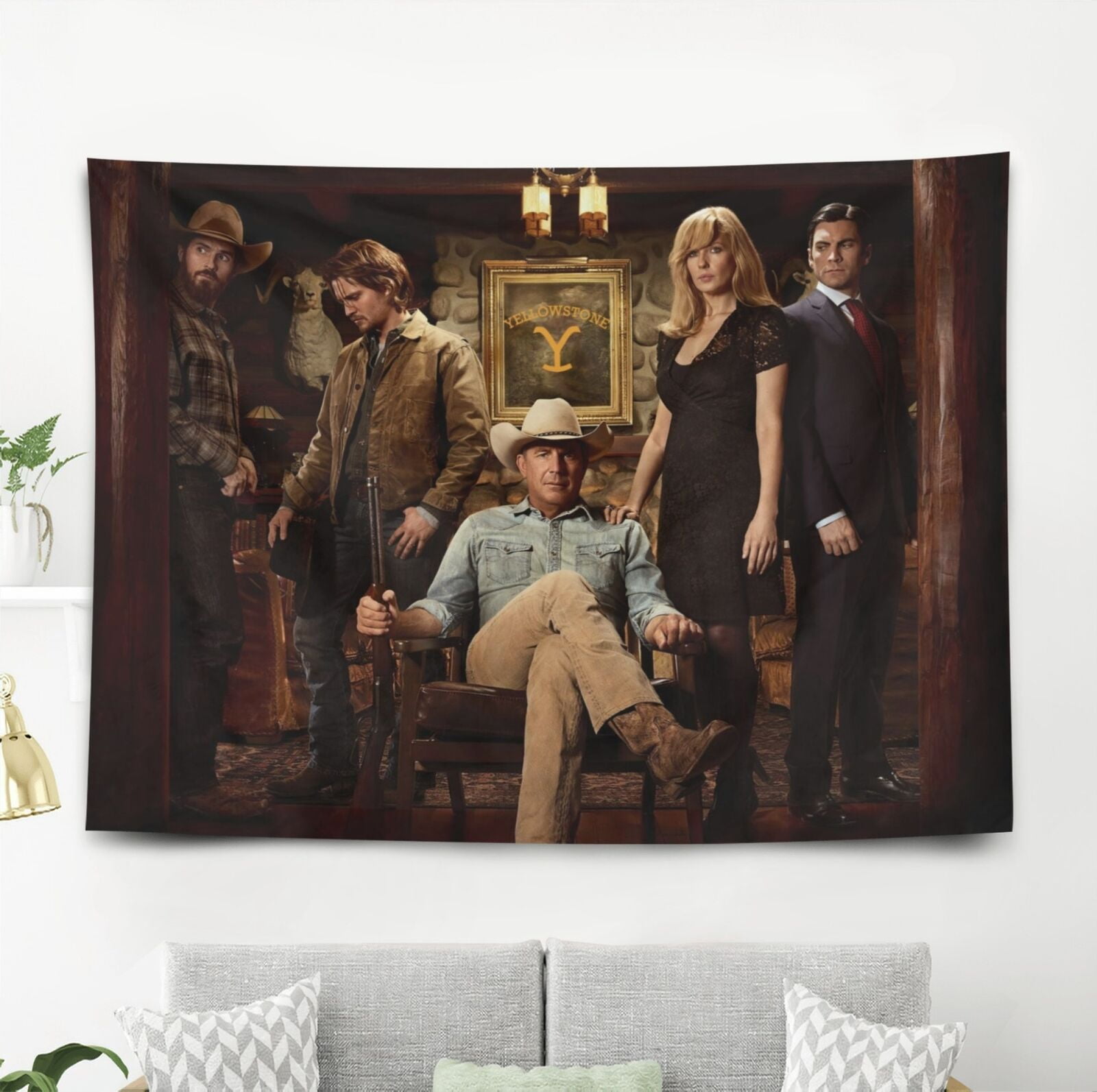 Yellowstone TV Show Tapestry Wall Hanging for Bedroom Wall Decor ...