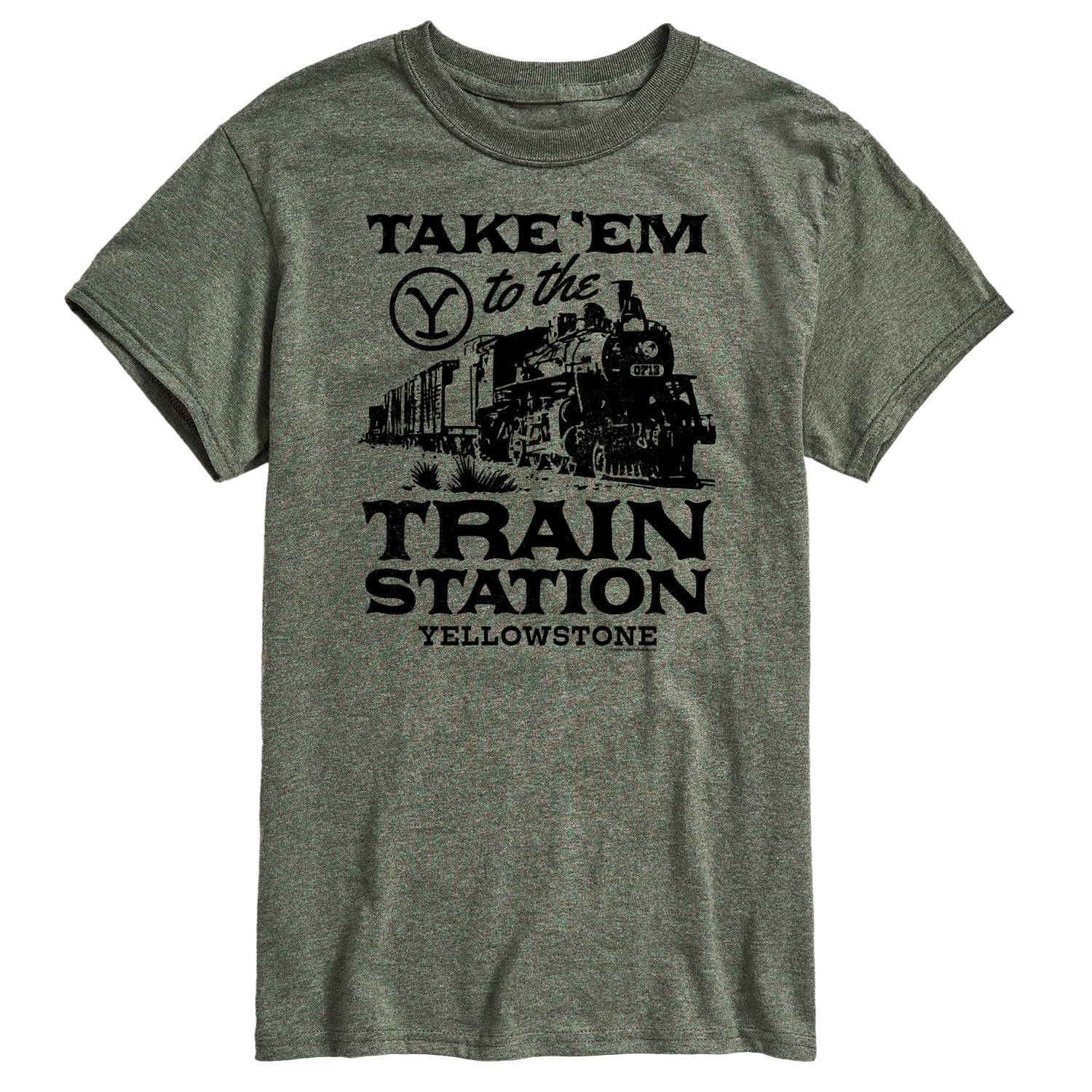Yellowstone - Take 'Em To The Train Station - Men's Short Sleeve ...