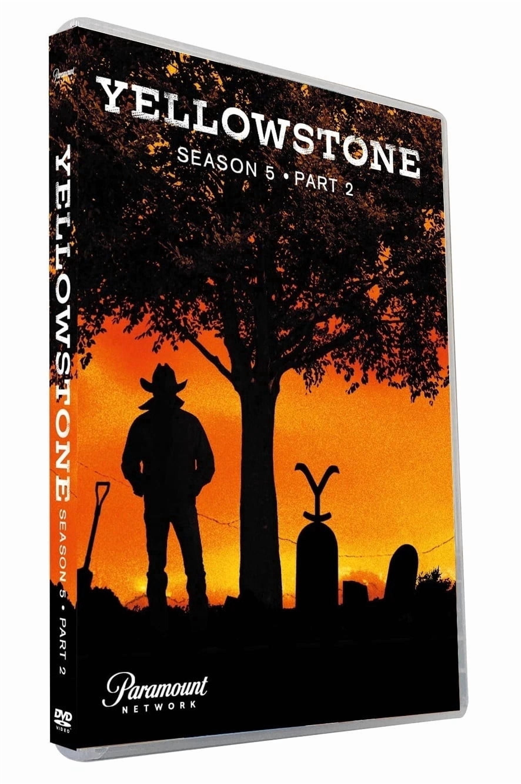 Yellowstone: The Complete Season 5 Part 2 (DVD 2024 2-Disc Set) Season ...