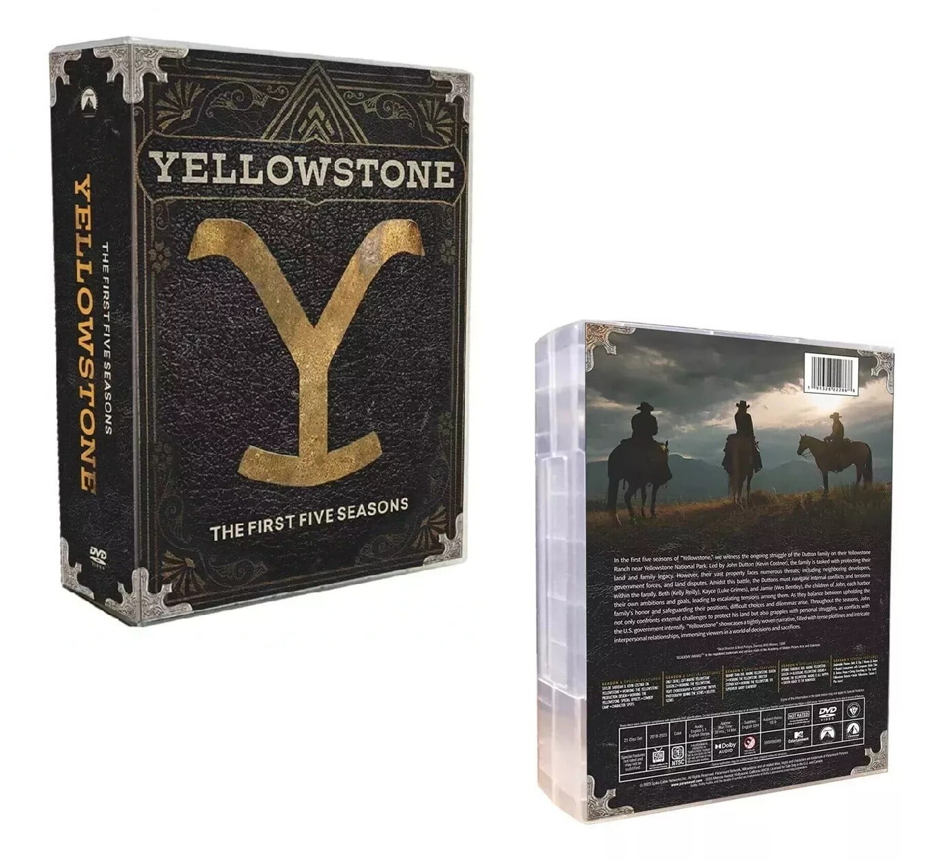 Yellowstone: The Complete Series, Full Seasons 1-5 (DVD) Free Shipping ...
