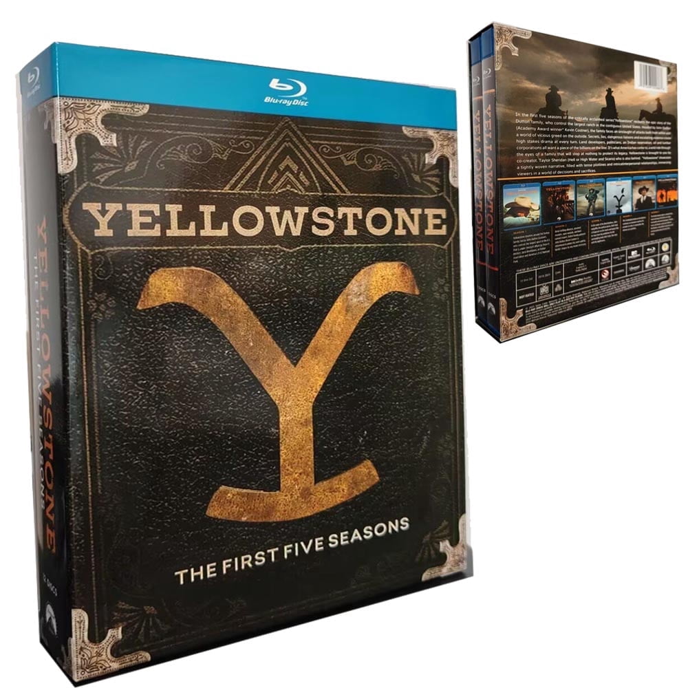Yellowstone The Complete Series Season 1-5 (BR 12BD Box-Set) New Sealed ...