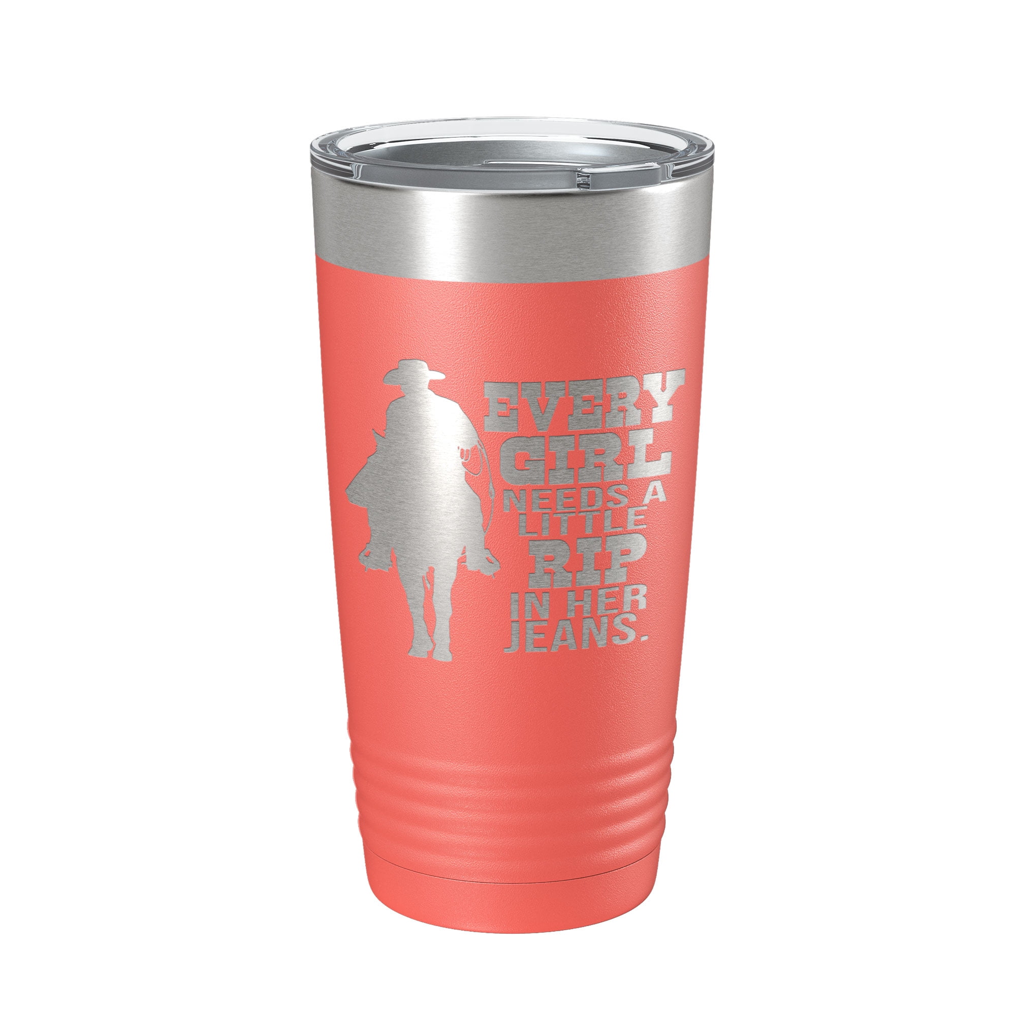 Yellowstone Tumbler Every Girl Needs A Little Rip In Her Jeans Travel ...