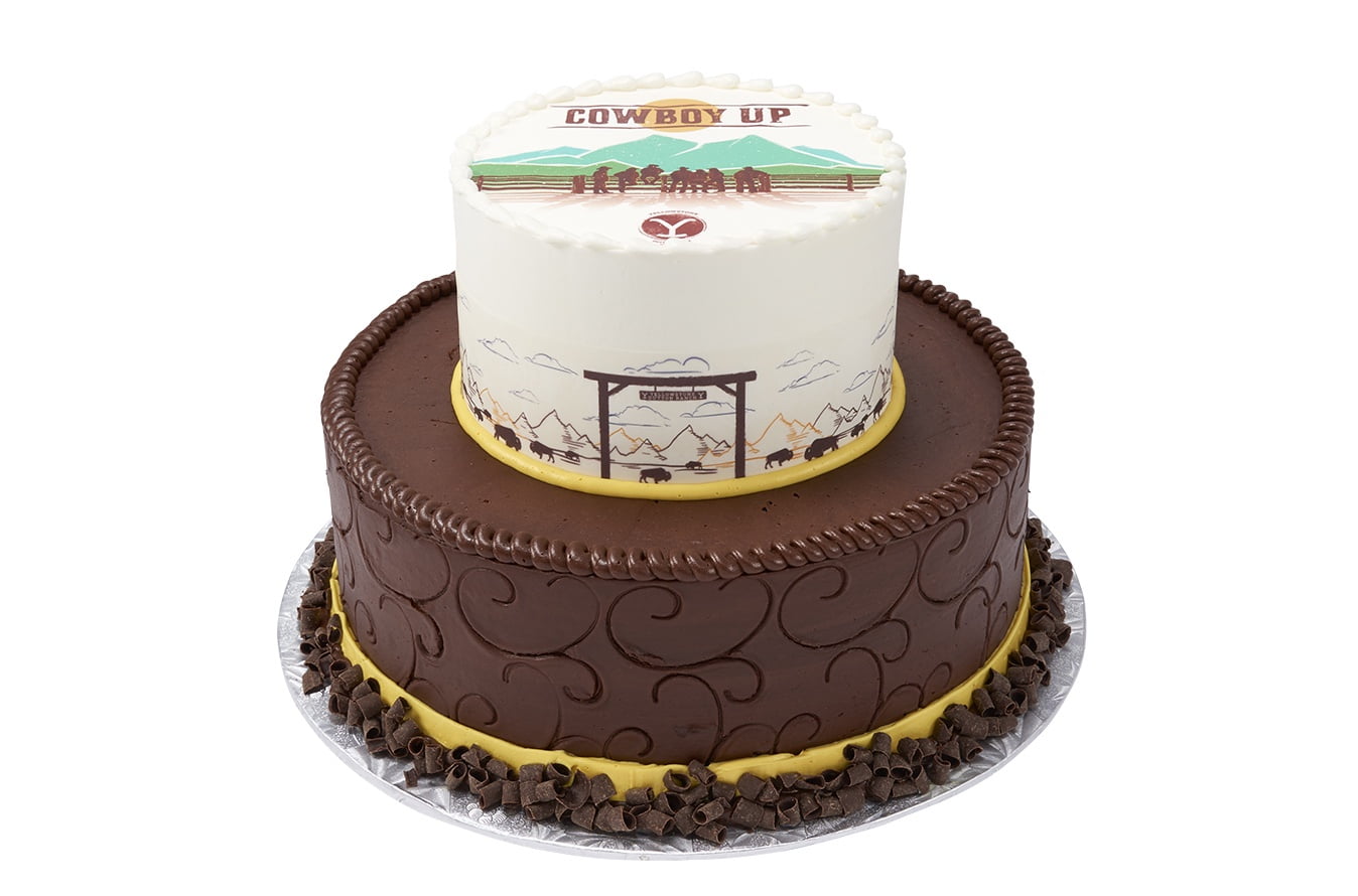Yellowstone Two Tier Cake - Walmart.com