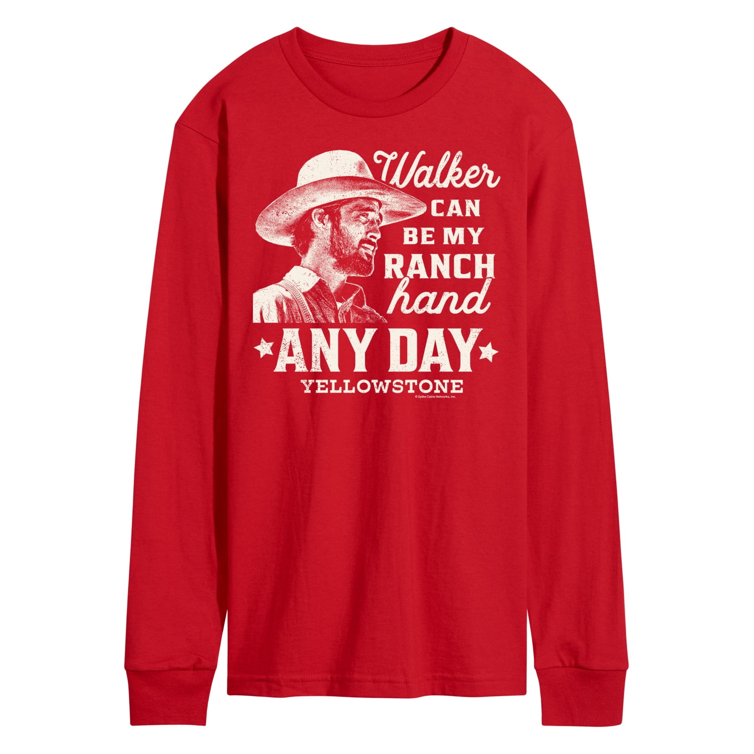 Yellowstone - Walker Ranch Hand - Men's Long Sleeve T-Shirt - Walmart.com