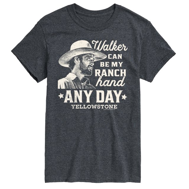 Yellowstone - Walker Ranch Hand - Men's Short Sleeve Graphic T-Shirt ...