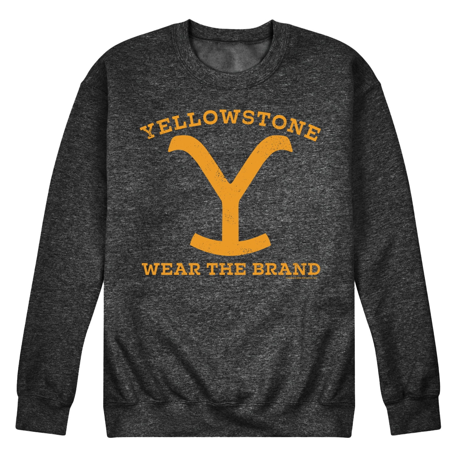 Yellowstone - Wear The Brand Y - Men's Crew Neck Fleece Pullover ...