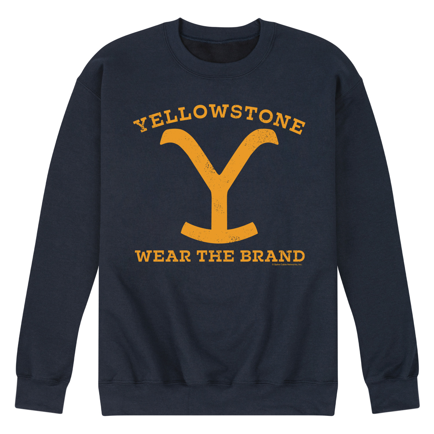 Yellowstone - Wear The Brand Y - Men's Crew Neck Fleece Pullover ...