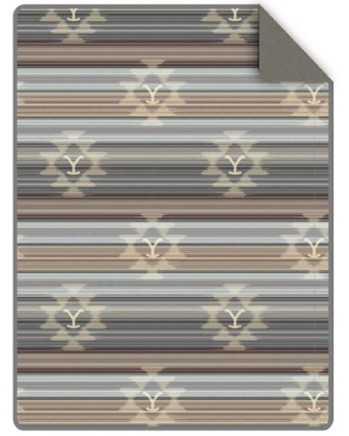 Paramount Network's Yellowstone Unisex Western Ombre Throw Blanket ...