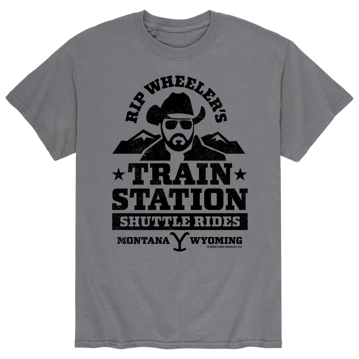 Yellowstone Men's Short Sleeve Graphic T-Shirt, Cotton Blend, Western ...