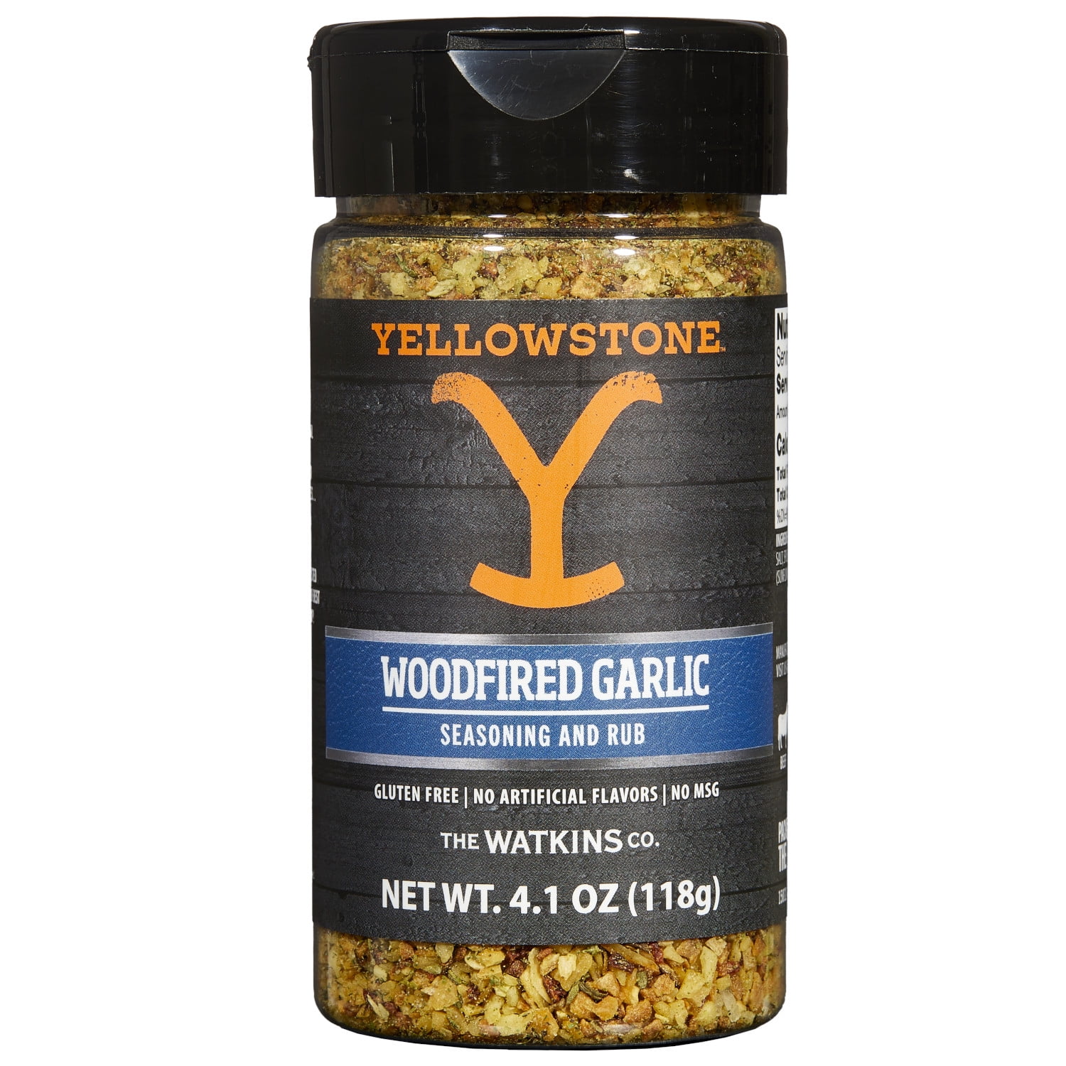 Yellowstone Woodfired Garlic Seasoning & Rub, 4.1 oz - Walmart Business ...