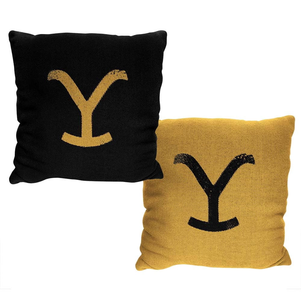 Yellowstone Y Logo Double Sided Jacquard Pillow - Walmart.com
