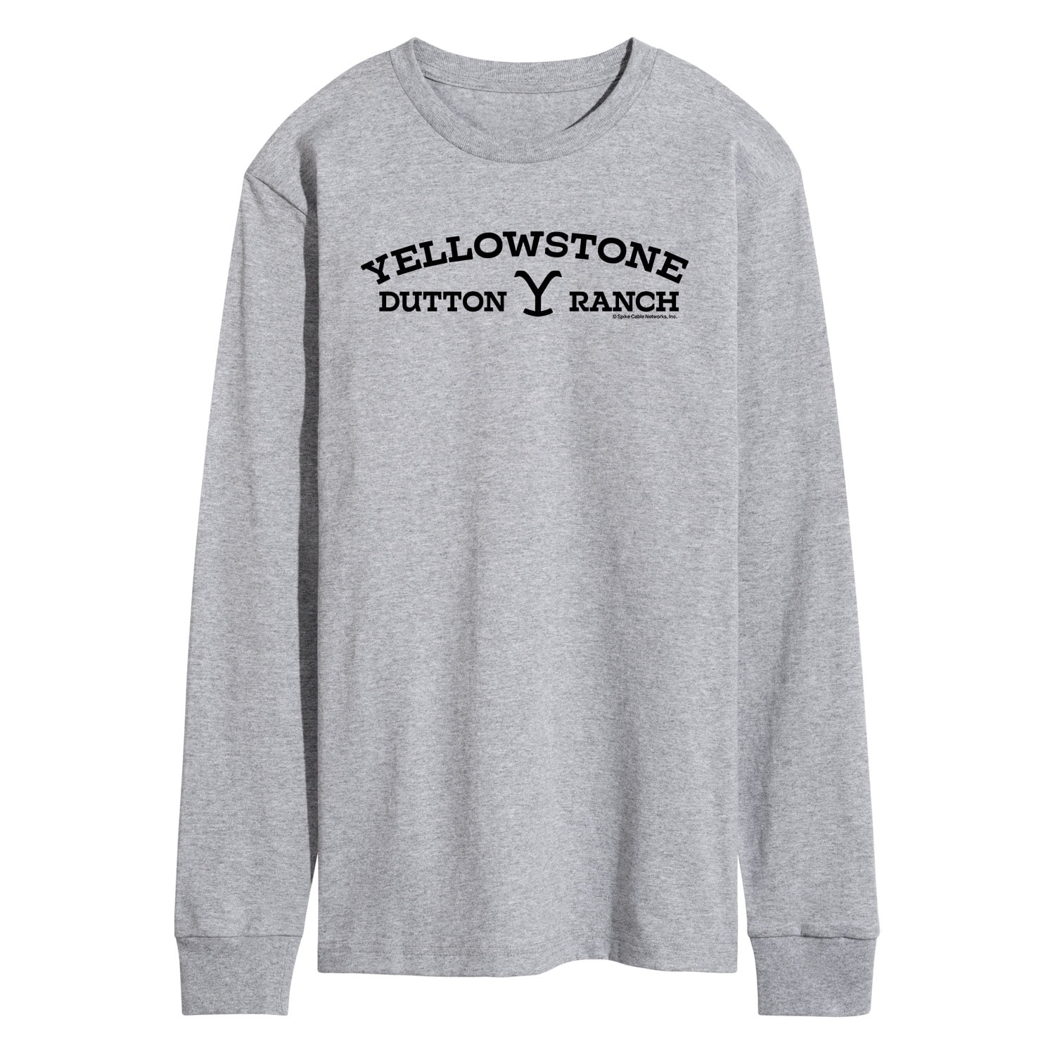 Yellowstone - Yellowstone Dutton Logo - Men's Long Sleeve T-Shirt ...