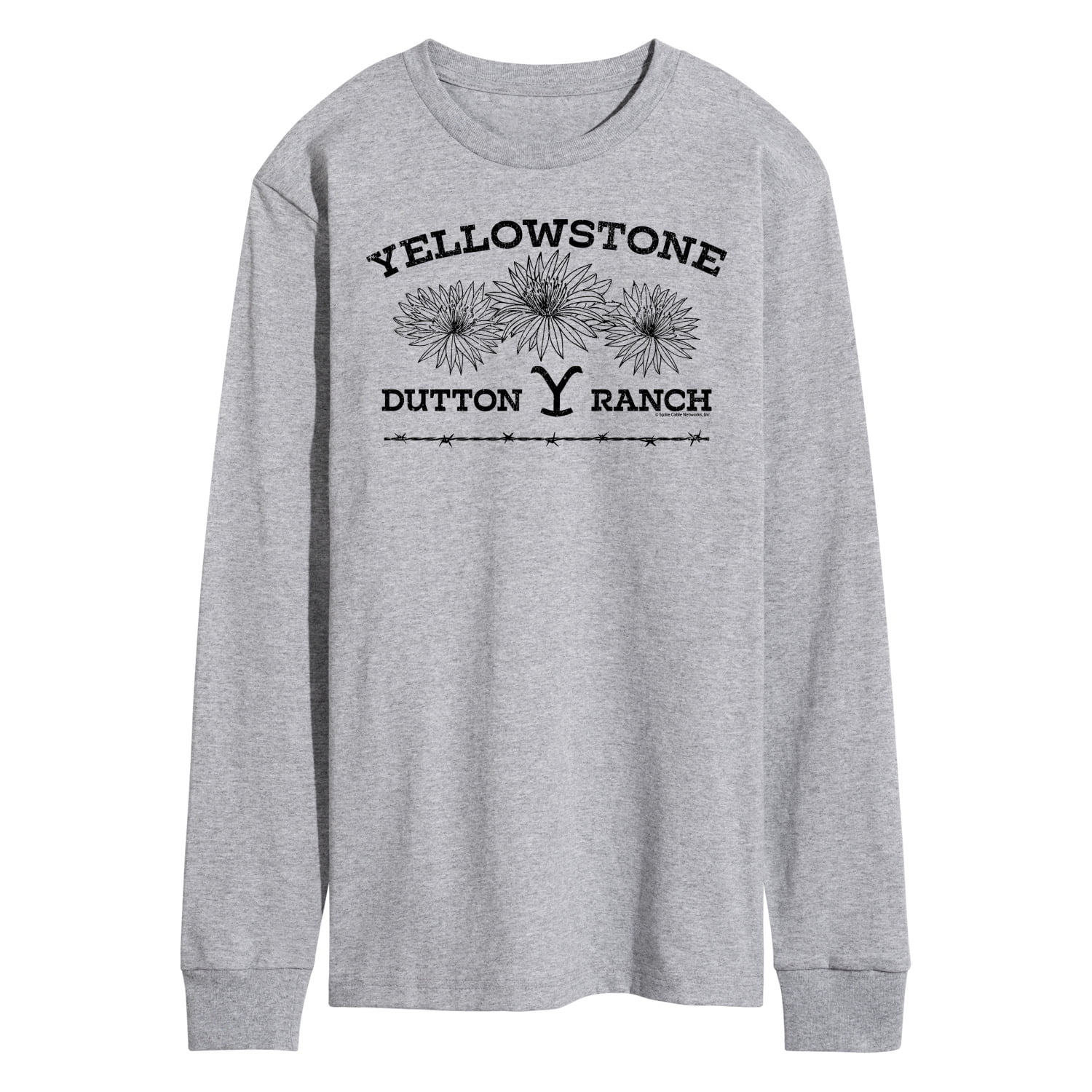 Yellowstone - Yellowstone Wildflowers - Men's Long Sleeve T-Shirt ...