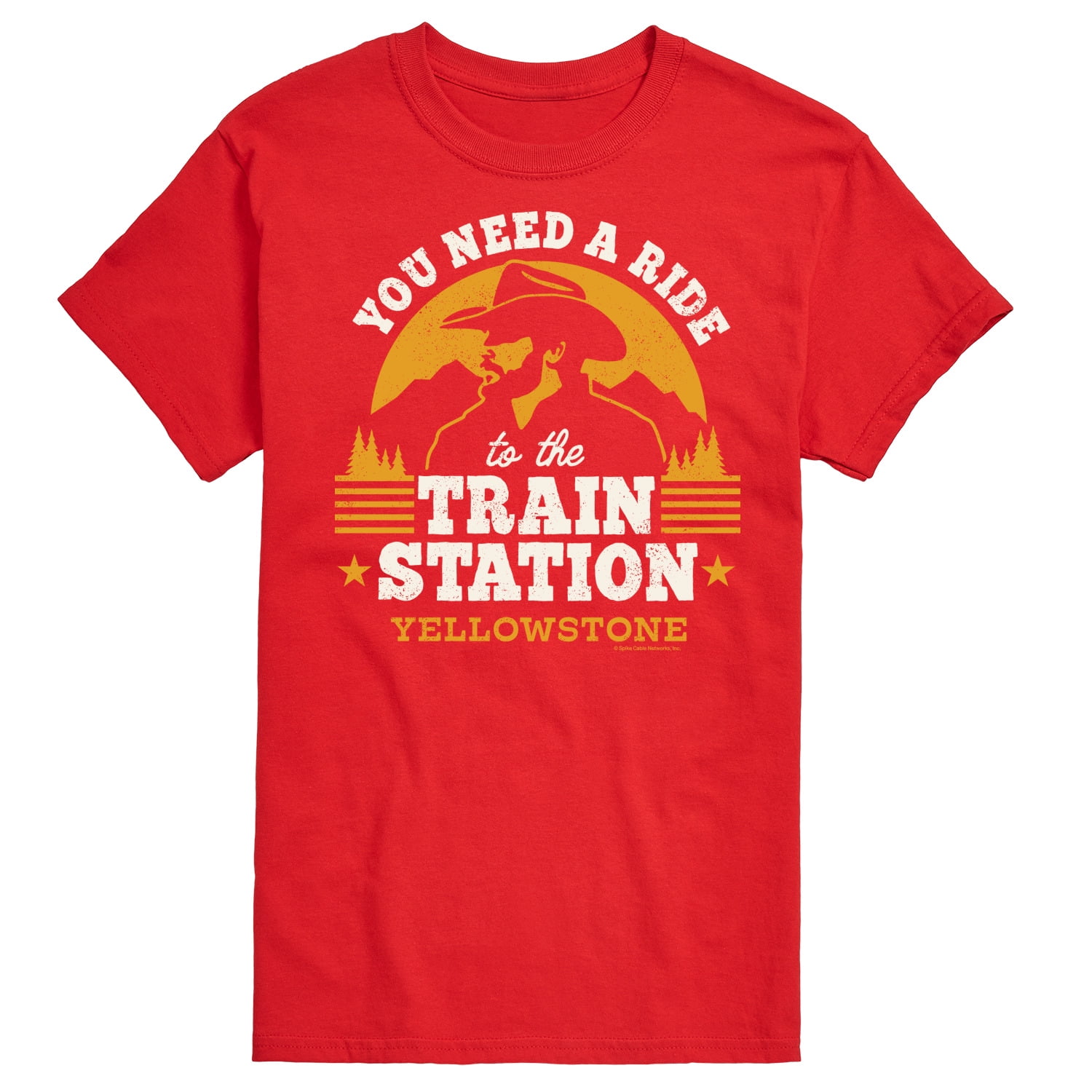 Yellowstone - You Need A Ride To The Train Station - Men's Short Sleeve ...