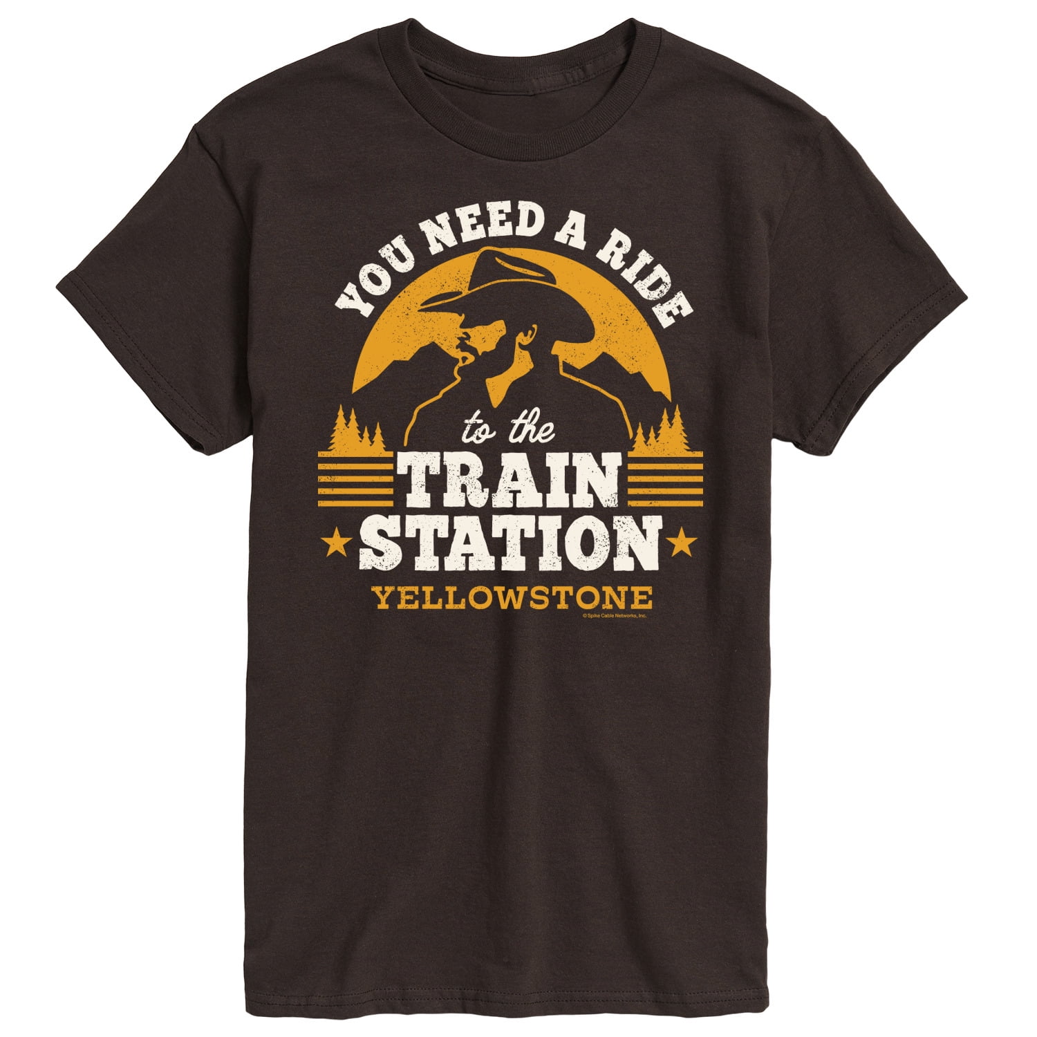 Yellowstone - You Need A Ride To The Train Station - Men's Short Sleeve ...