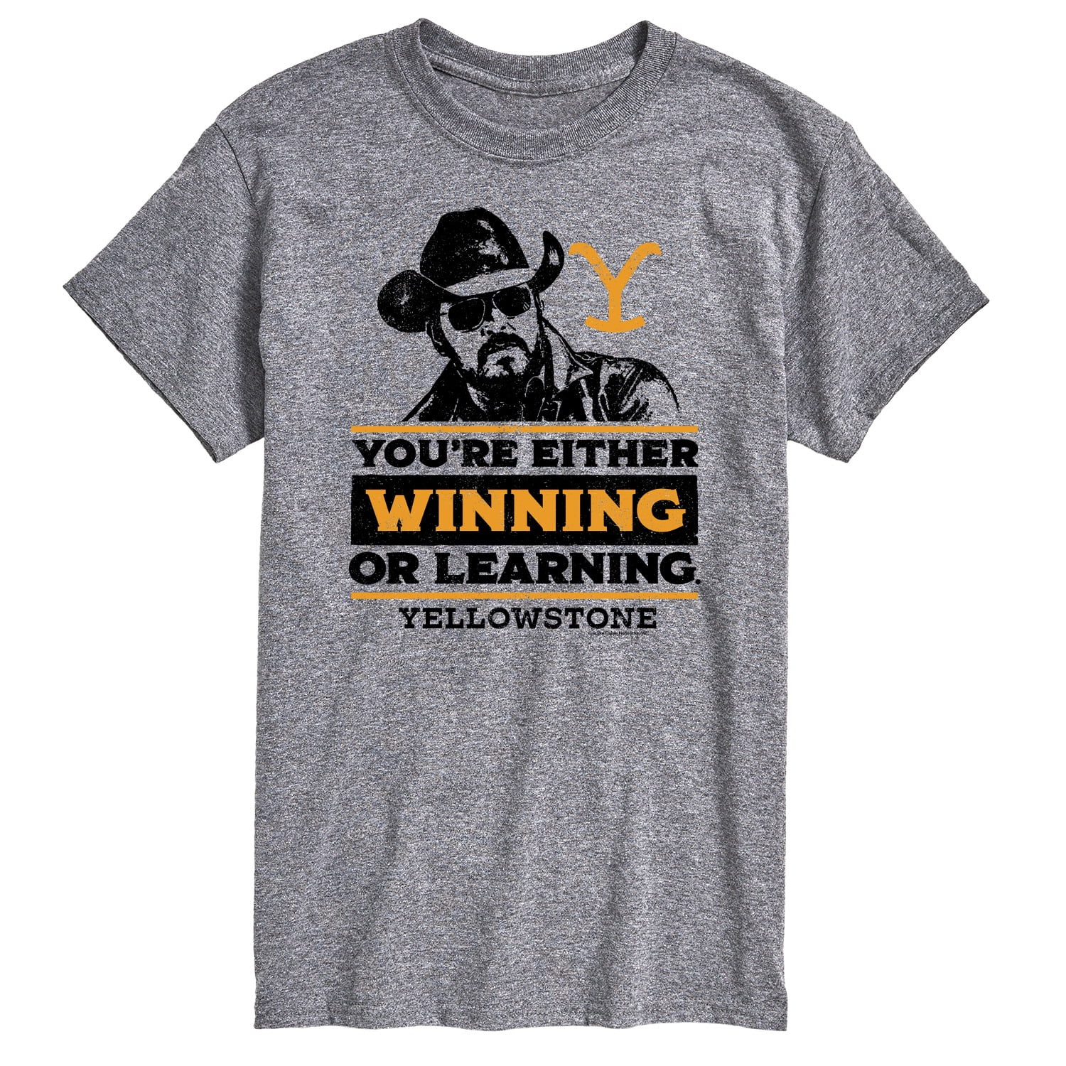 Yellowstone - Your Either Winning Or Learning - Men's Short Sleeve ...