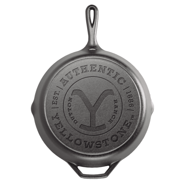 "Lodge x Yellowstone 10.25"" Cast Iron Skillet - Authentic Y Design ...