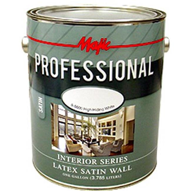Yenkin-Majestic 8-8606-1 1 gal Wall Paint, White TB No.1 Eggshell Latex ...