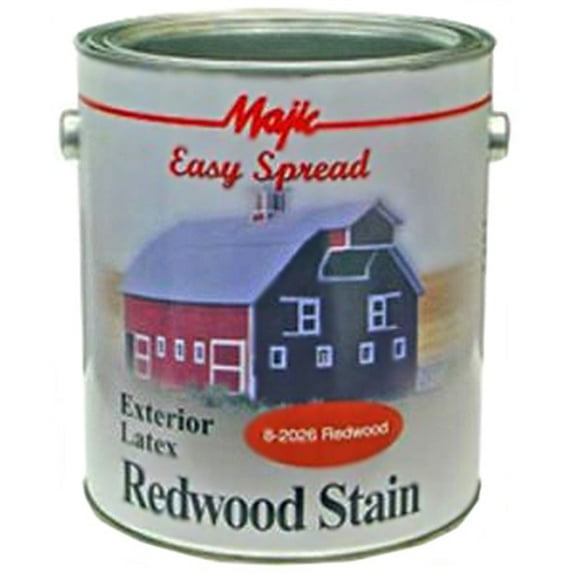 Yenkin Majestic Paint 355095456 8-2026 Redwood Latex Exterior Stain ...