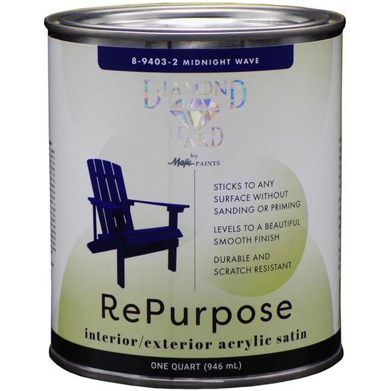 Yenkin Majestic Paint 8-9403-2 Repurpose Interior & Exterior Satin ...