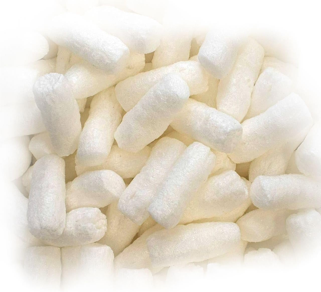 Yens Packing Peanuts 23 Gallon 3 cubic ft Biodegradable Popcorn for ...